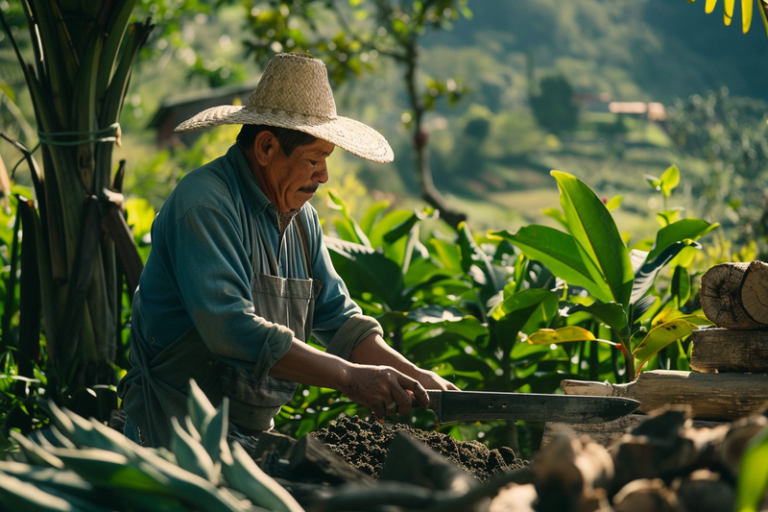 Como usar el machete en Guatemala, sus múltiples usos prácticos